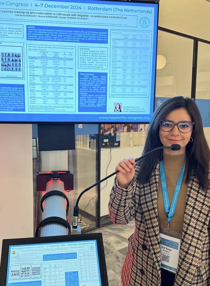 Öğr. Gör. Dr. Elif Sena Düşgün 18th European Headache Congress’te Sunum ...